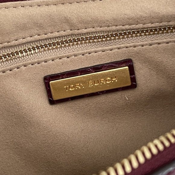 Tory Burch | Bags | Tory Burch T Monogram Chenille Studio | Poshmark